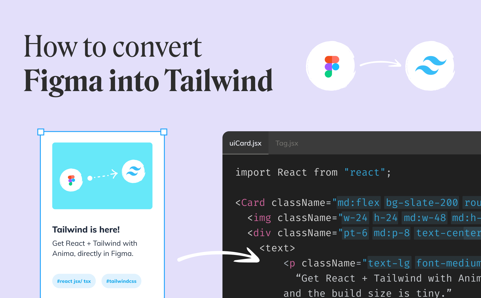 Como exportar Tailwind CSS do Figma - Anima Blog